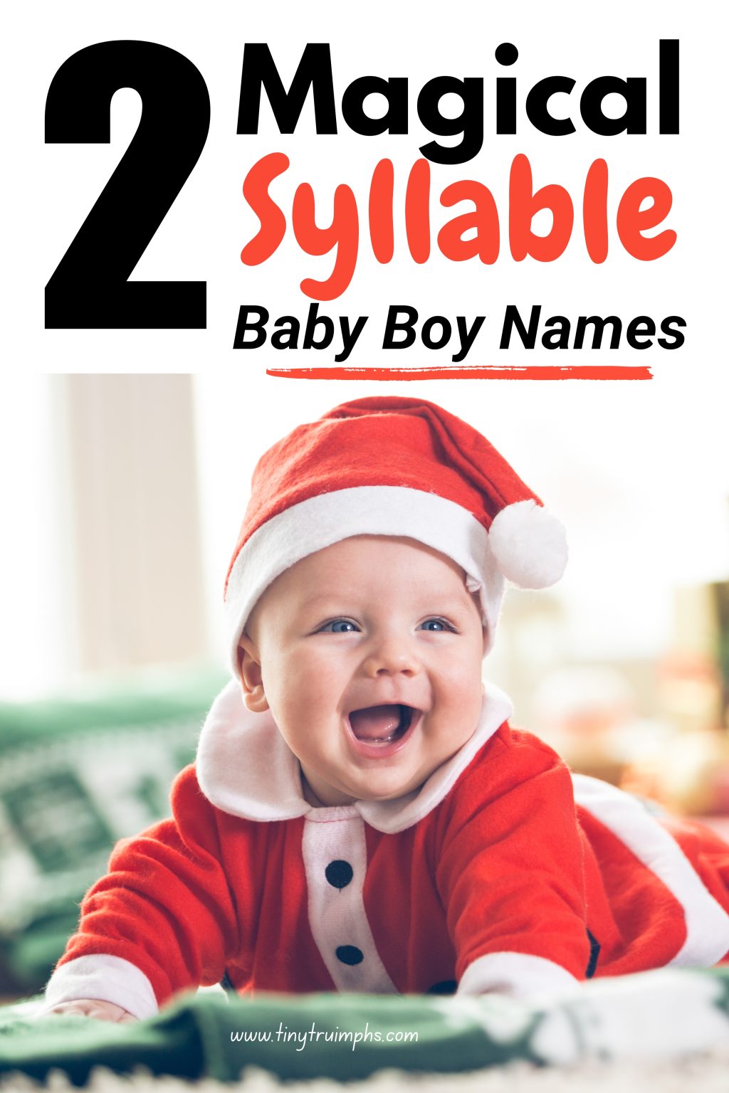 500+ Cutest 2 Syllable Boy Names For Adorable Babies - Tinytruimphs