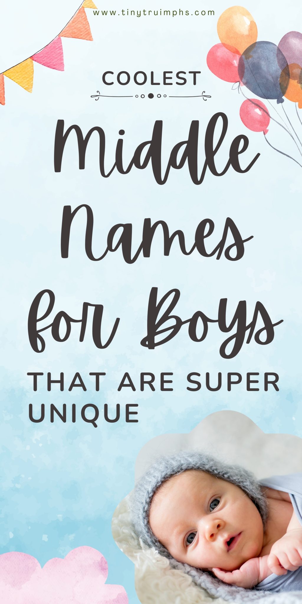 Strong, Classic, Unique Middle Names for Boys - Tinytruimphs